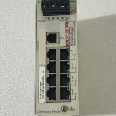 SCHNEIDER ELECTRIC TCSESB083F23F0 CONNEXIUM BASIC SWITCH 8TX