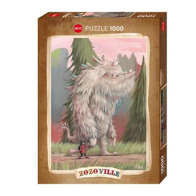 HEYE拼图一千片1000成人版小怪兽高难度高颜值治愈系puzzle礼物