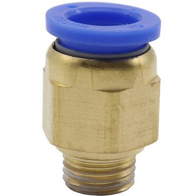 全铜气动快插螺纹接头厂家直销