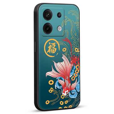 彧玺适用于红米note13pro手机壳2312dra50c父母用redmi软硅胶创意外壳 note13pro防摔耐脏保护套hongmi高颜值