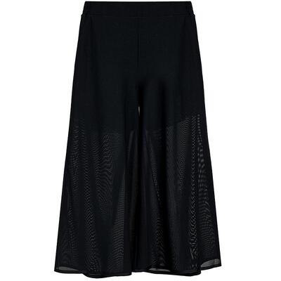 AIMER CHUANG阡陌女士纯色休闲网眼阔腿裤长裤CA821331