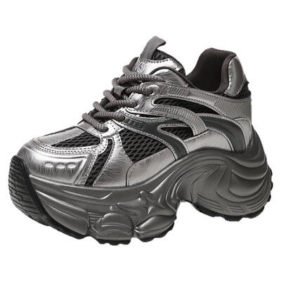 老爹鞋女小个子内增高女鞋显脚小