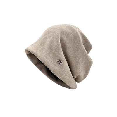 冷帽高级感金属小标女士秋冬