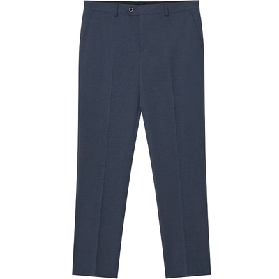 JDV商场同款灰蓝色通勤正装西裤