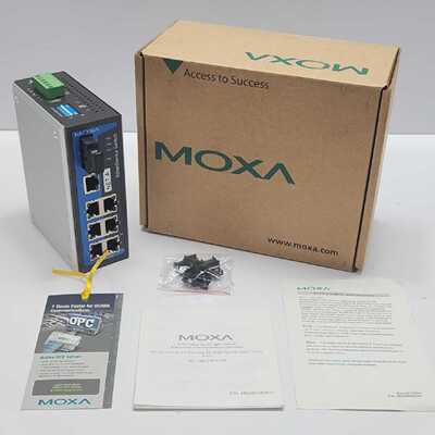 MOXA EDS308MSC 8PORT UNMANAGED ETHERNET SWITCH 1201003084015