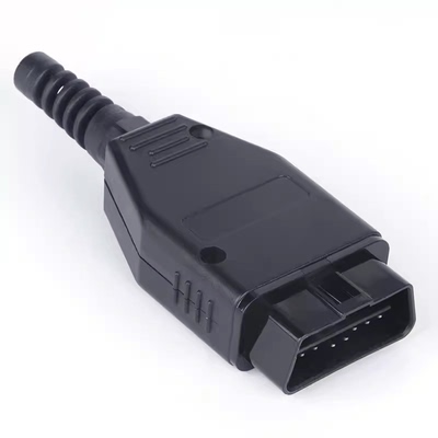 汽车OBD2 16针 Connector 连接公头 OBD外壳 带插头+壳+SR+螺丝