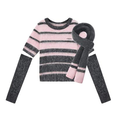 ablueberry韩系辣妹针织套装女