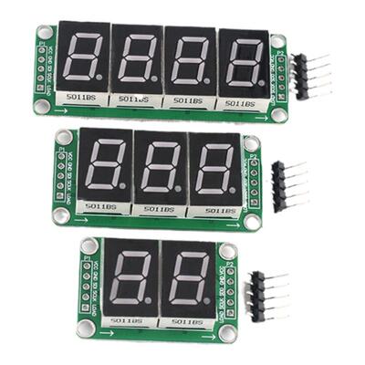 数码管模块74HC595静态驱动8段