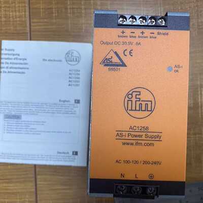 议价AC1258/AC1256/AC1223/AC1402 德国ifm 控制电源 全新原装 询