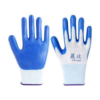 工地专用加厚耐磨乳胶胶皮手套