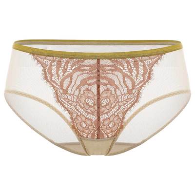 中腰平角裤，仿T裤设计