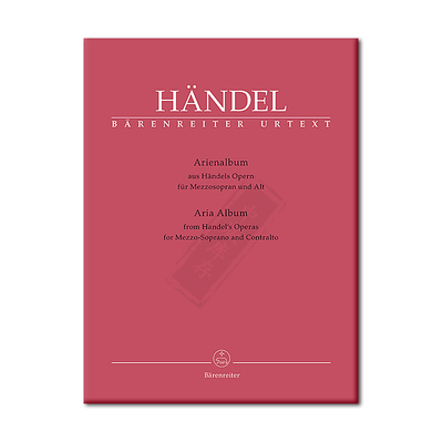 亨德尔歌剧咏叹调曲集女中音低音