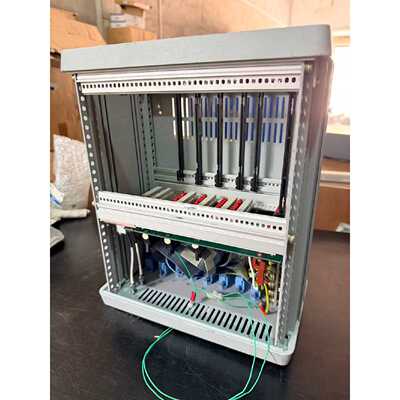 Schroff标准6U工控机箱 带背板 120V工业控制机箱
