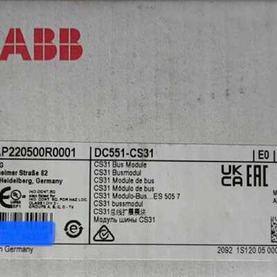配件ABB PLC模块DC551-CS31全新原装正品议价