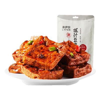 来伊份爆汁豆腐手撕豆腐干