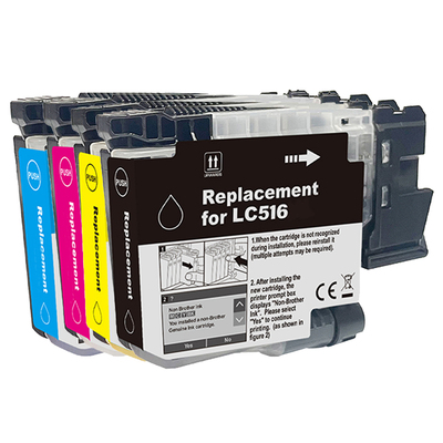 适用兄弟打印机墨盒LC516LC514