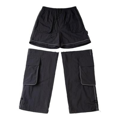 可拆卸短裤伞兵机能多口袋裤子