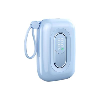 自带线快充大容量充电宝小巧便携