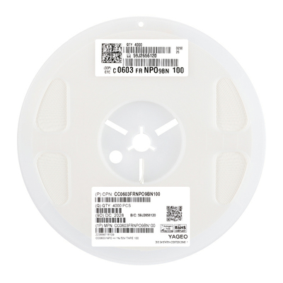 0603贴片电容10pF(100)±1%50V