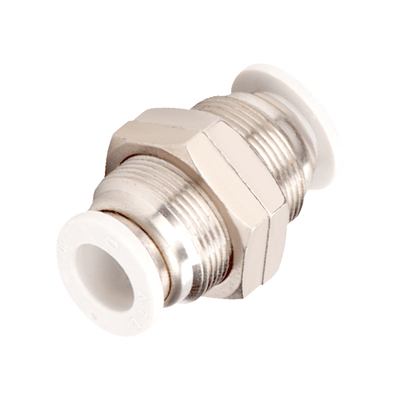 亚德客保证正品隔板直通接头