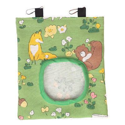 新品兔子悬挂式干草喂食袋