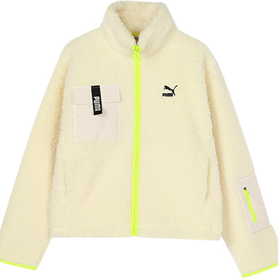 Puma/彪马正品Trail sherpa FZ Jacket女士经典拉链外套928727-01