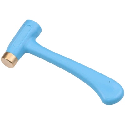 圆形金属垫板黄铜锤片数字冲压