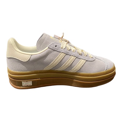 三叶草女鞋蓝白撞色厚底德训板鞋