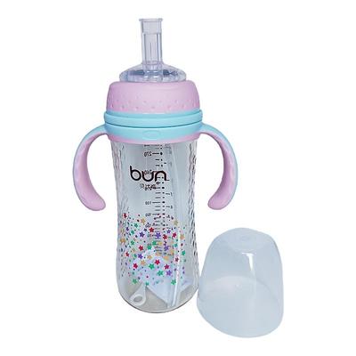 贝优能PPSU直饮吸嘴杯奶瓶300ml