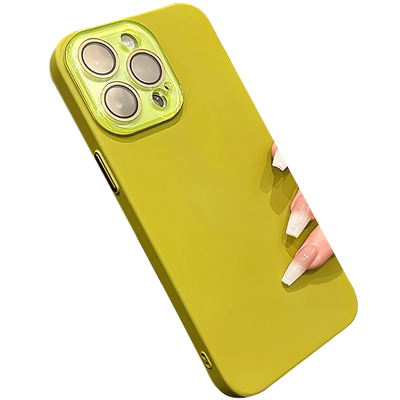 【水晶镜头】高级全包磨砂手机壳