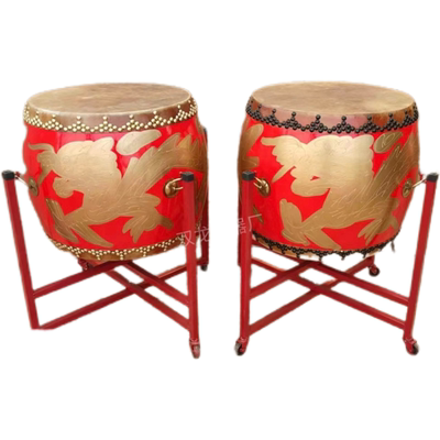 黄牛皮大鼓牛皮鼓曲匠声音洪亮