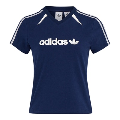 Adidas/阿迪达斯正品三叶草BLKTWT-SHIRT新款女经典短袖T恤KU4762