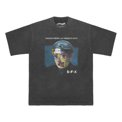 S-F-X电子实验音乐水洗短袖T恤