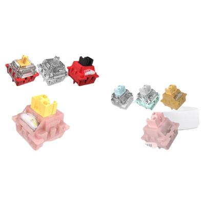 高特轴体体验包水蜜桃v3pro水蜜桃磁轴静音轴段落轴机械键盘轴体