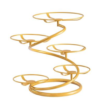 铁艺多层粗厚酒店凉菜架多层架