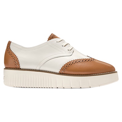 Cole Haan/歌涵女士休闲鞋牛津鞋春夏新款商务透气镂空增高W32060