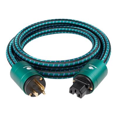 JIB绿水鬼发烧级6N单晶铜电源线