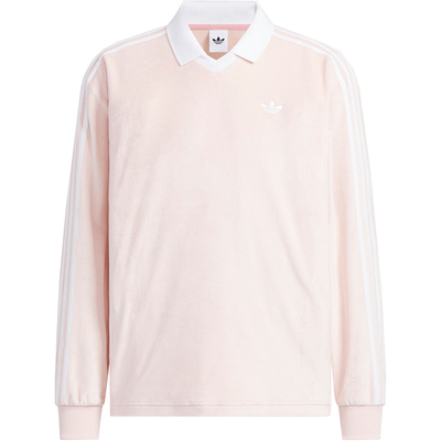 Adidas/阿迪达斯正品三叶草男女宽松柔软时尚休闲POLO衫KQ5487
