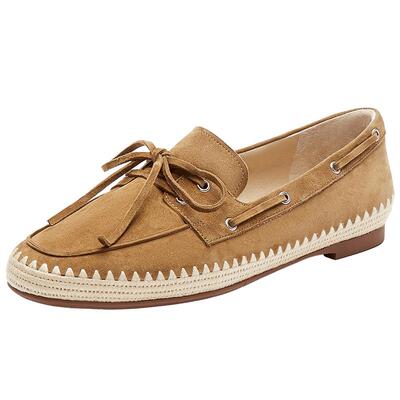 思加图午后庄园乐福鞋复古平底鞋