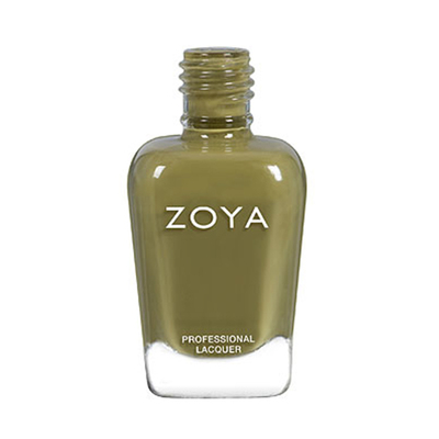 10free美国正品zoya免烤指甲油绿