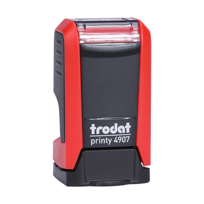 卓达4907回墨印章迷你便携翻斗印