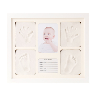 宝宝手足印婴儿脚印满月周岁纪念