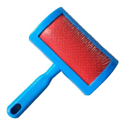 皮草大衣毛领钢丝刷子羽绒服打理梳理狐狸水貂专用护理毛刷梳子