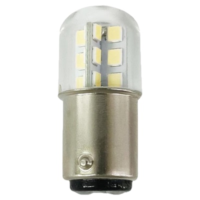 BA15D卡口BA15S单双触点LED灯泡船用信号航行灯超亮12V48V24V220V