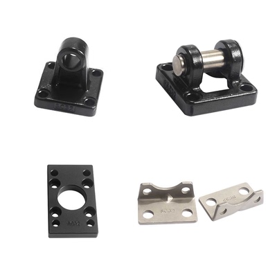 亚德客气缸支架单耳双耳法兰