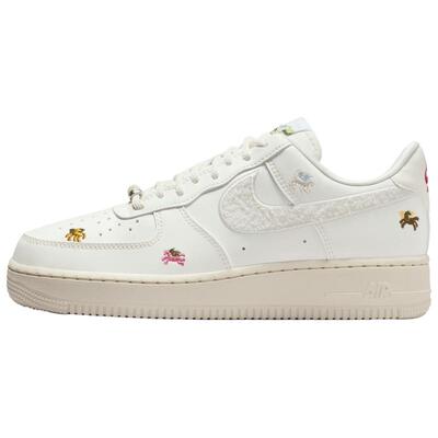 【自营】NIKE耐克女鞋马年限定空军一号白色AF1板鞋IQ1143-100