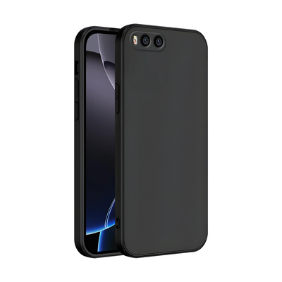 luckrider适用于小米6手机壳xiaomi 6外壳m16w石墨黑5.15迷六m16e纯色mce16防摔小米六保护套M16W男女MCE16潮