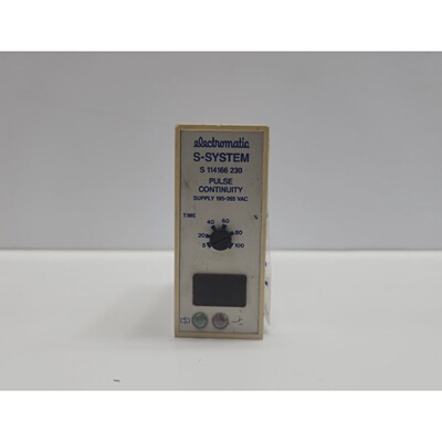 ELECTROMATIC SSYSTEM S 114166 230 PULSE CONTINUITY TIMER