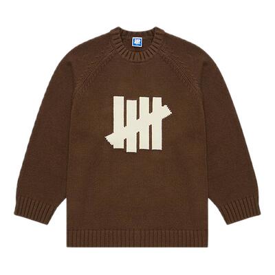 五条杠ICON经典圆领毛衣针织衫