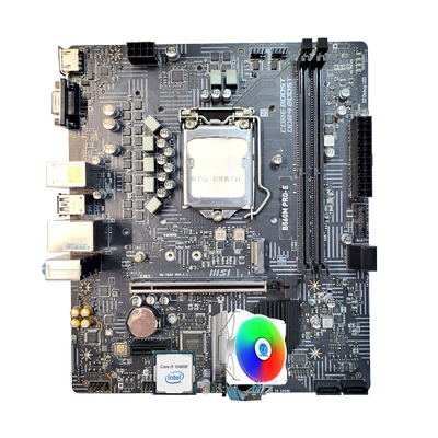 微星B560M/i3 10100/i5 10400F/i7 11700KF主板CPU套装二手套件